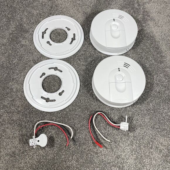 Firex | Office | 2x Firex I468ac Ionization Hardwired Smoke Alarm With ...